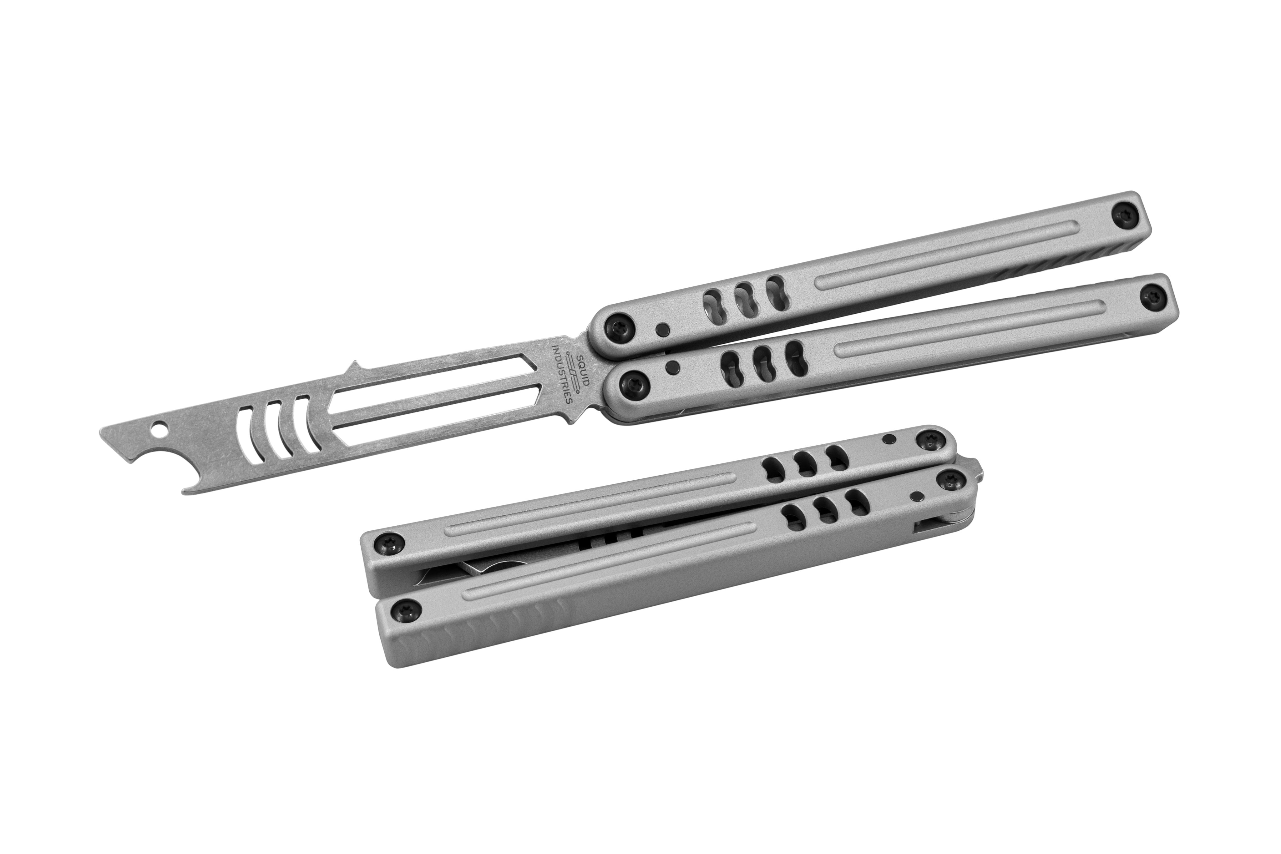 Mako V5 Bottle Opener Balisong Fidget Skill Toy and Functional Bottle ...